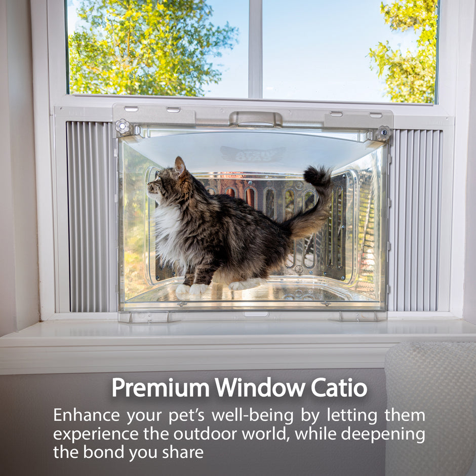 Cat Window Box & Cat Window Litter Box | VistaGato