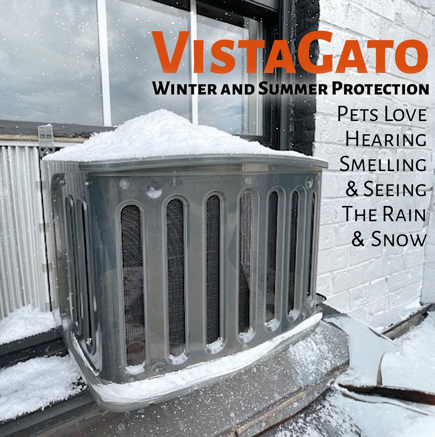 Cat Window Box & Cat Window Litter Box | VistaGato